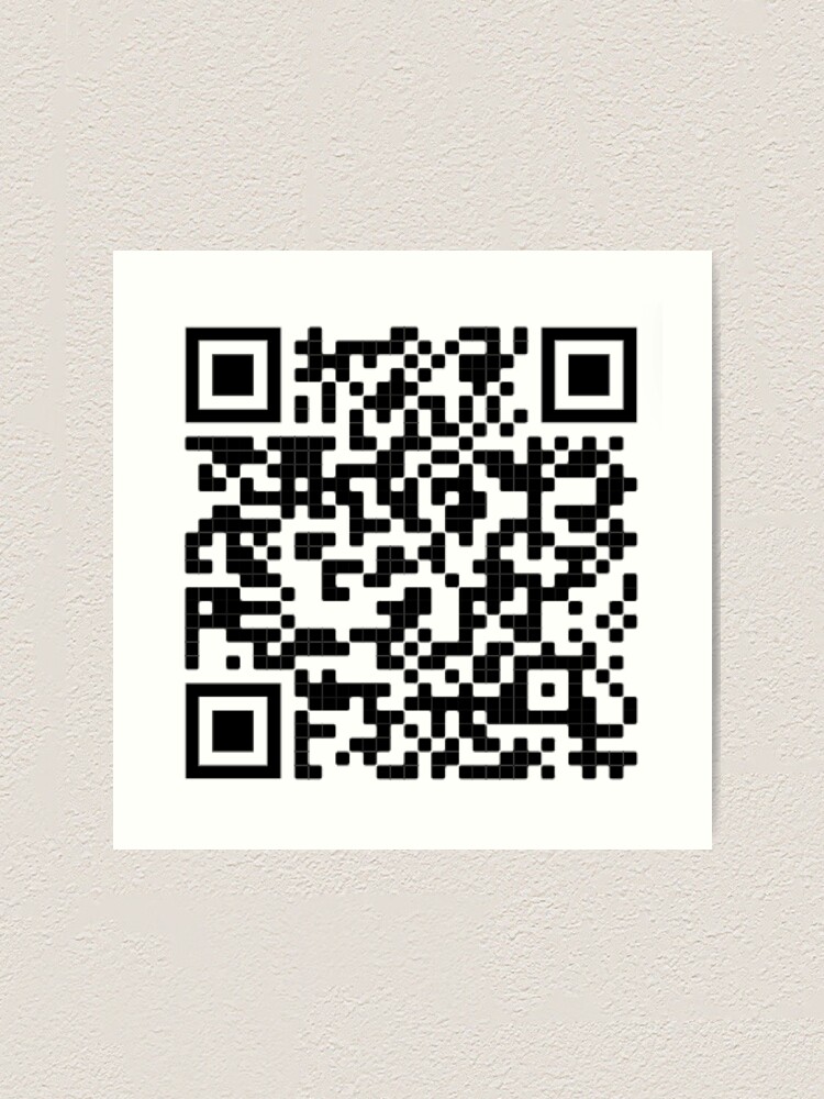 What The Fk Does She Know About Cameras Kanye West Qr Code Sticker Art Print For Sale By 