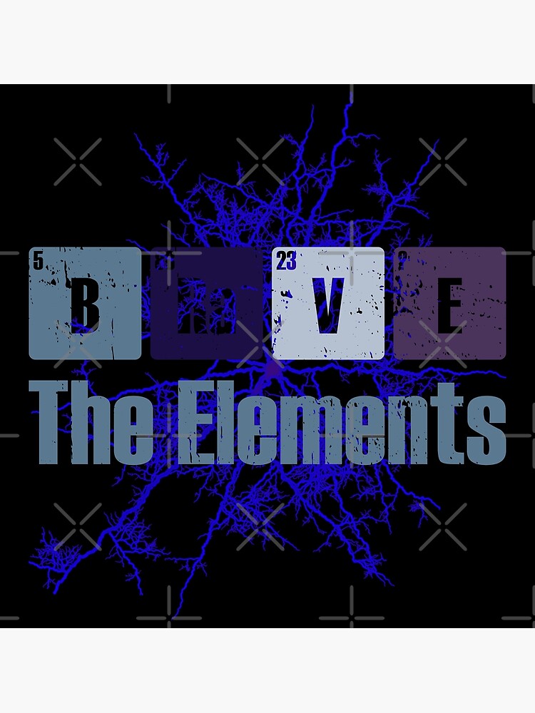 "Brave the Elements" Poster for Sale by Cavemen | Redbubble