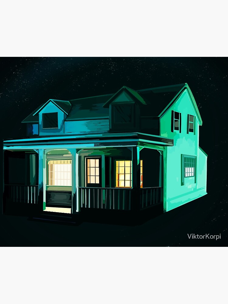"Will Graham's house" Poster for Sale by ViktorKorpi | Redbubble