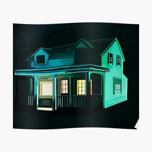 "Will Graham's house" Poster for Sale by ViktorKorpi | Redbubble