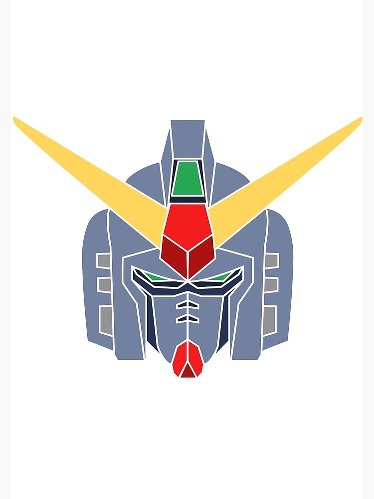 "Gundam MK2 Face" Poster for Sale by Aidan010703 | Redbubble