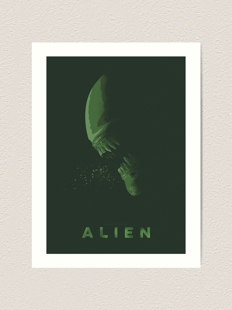 "Alien (II)" Art Print for Sale by ryanripley | Redbubble