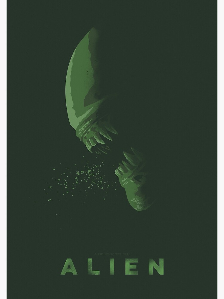 "Alien (II)" Art Print for Sale by ryanripley | Redbubble