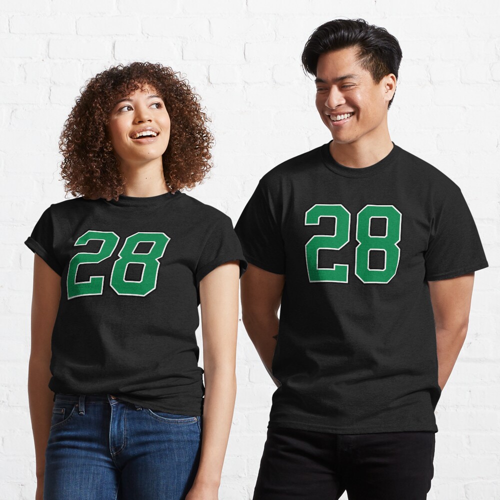 "28 number, green lucky sports twenty eight" Sticker for Sale by ...