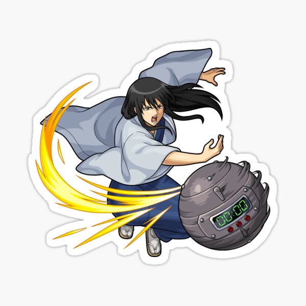" Katsura - Gintama" Sticker by LittleDelta | Redbubble