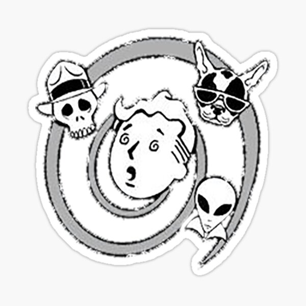 "Fallout New Vegas Wild Wasteland Trait" Sticker by chrisiege | Redbubble