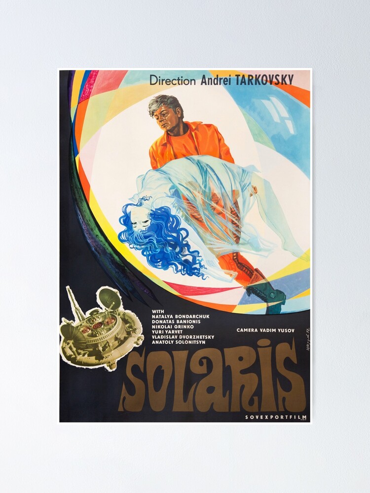 "Solaris 1972 classic vintage film " Poster for Sale by LetsGoBack ...