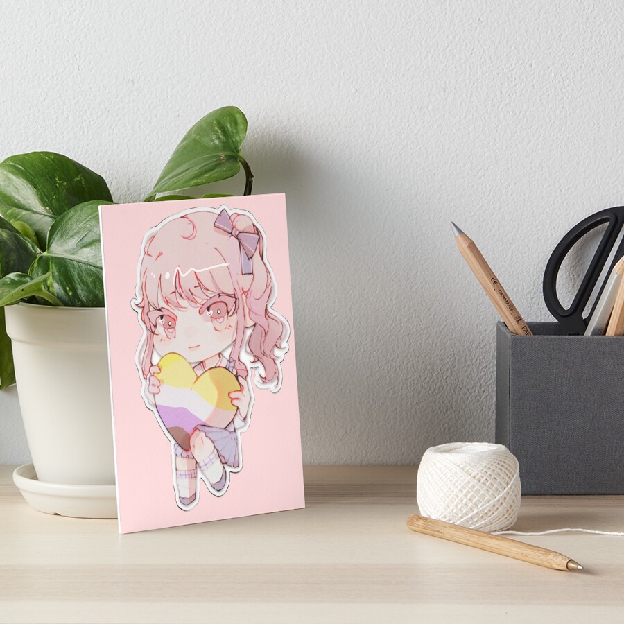 "mizuki akiyama project sekai pride nonbinary sticker" Art Board Print ...