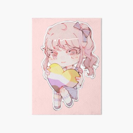 "mizuki akiyama project sekai pride nonbinary sticker" Art Board Print ...
