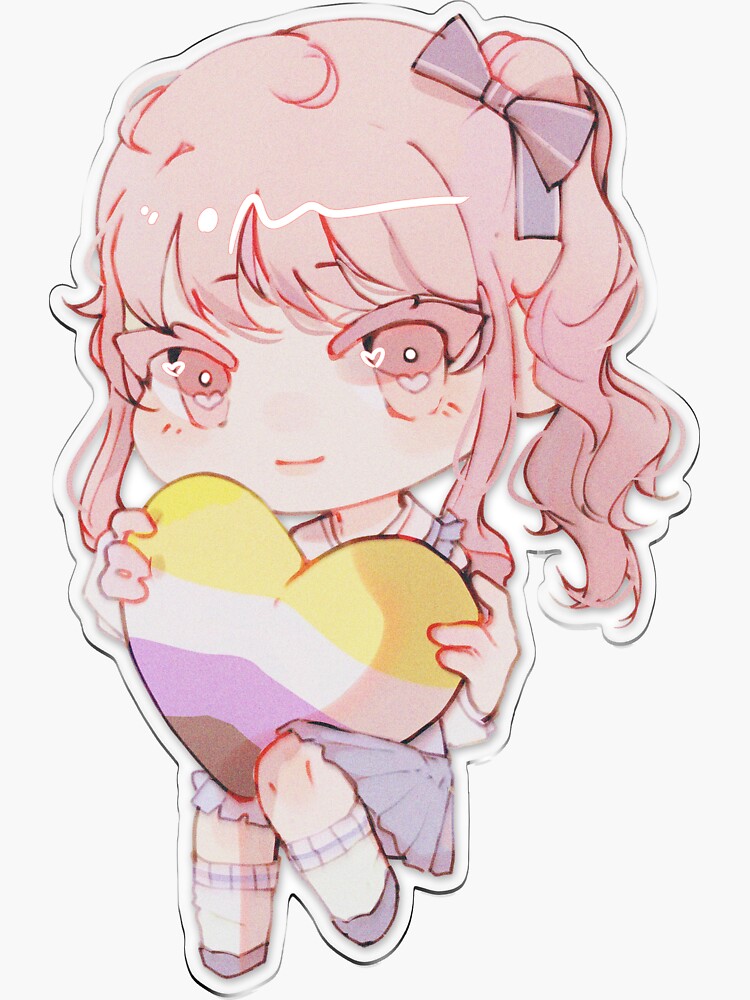 "mizuki akiyama project sekai pride nonbinary sticker" Sticker for Sale ...