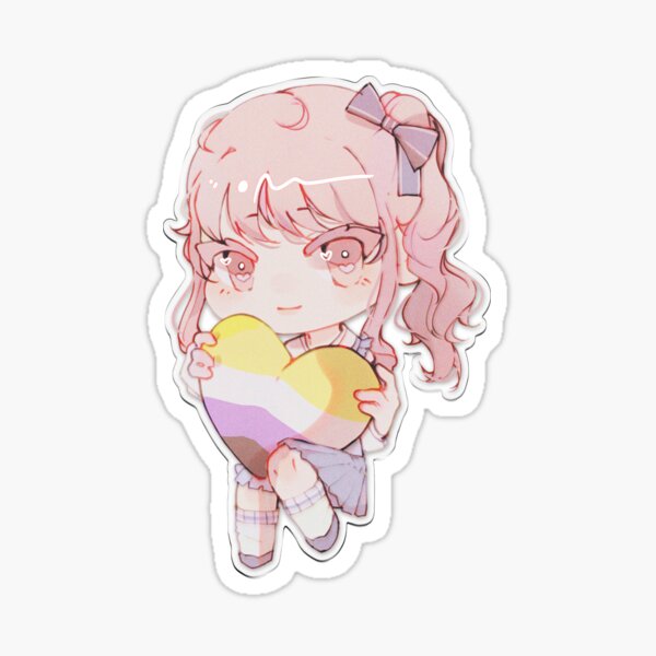 "mizuki akiyama project sekai pride nonbinary sticker" Sticker for Sale ...