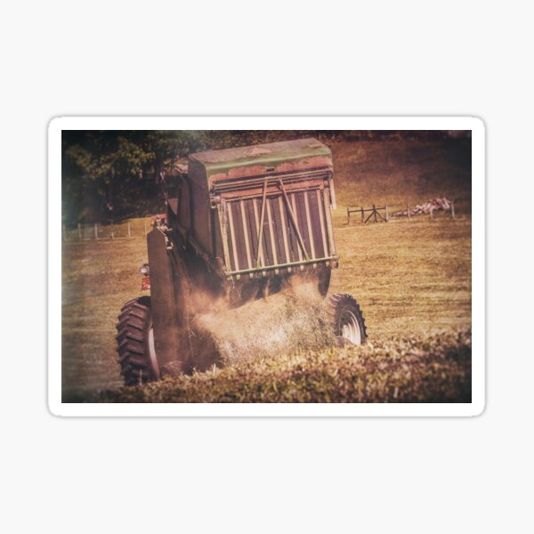 "Bale Drop" Sticker for Sale by butterbean57 | Redbubble