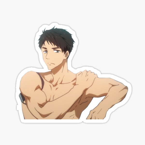 "Sosuke Yamazaki (Free! Iwatobi Swim Club)" Sticker by kawaiicrossing ...