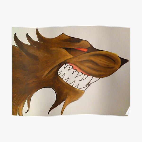 "Wolfie" Poster for Sale by Phoenixforever | Redbubble