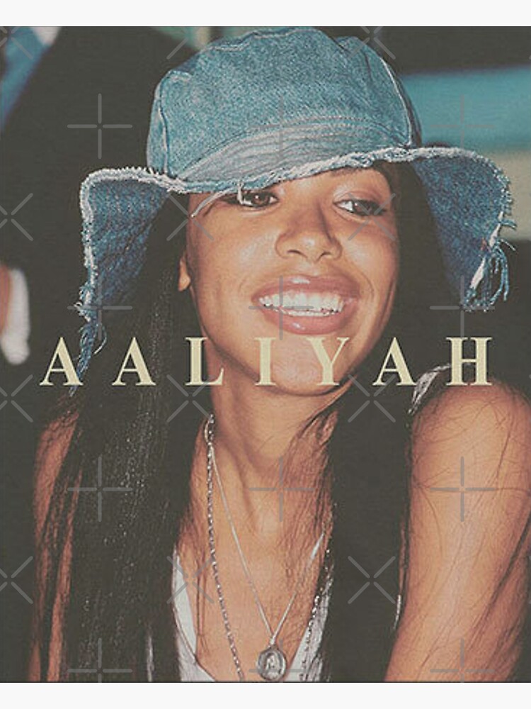 "Aaliyah" Sticker by HaugenOConnor | Redbubble