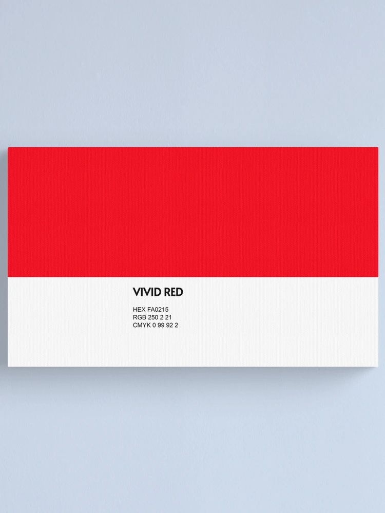 Pantone Colors Bright Red