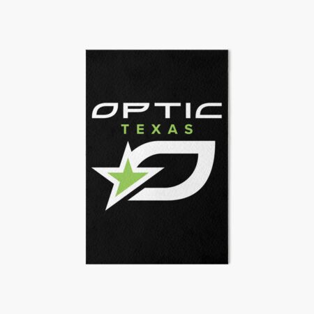 "Optic Texas Merch OpticTexas Logo" Art Board Print by SalMaiShop ...