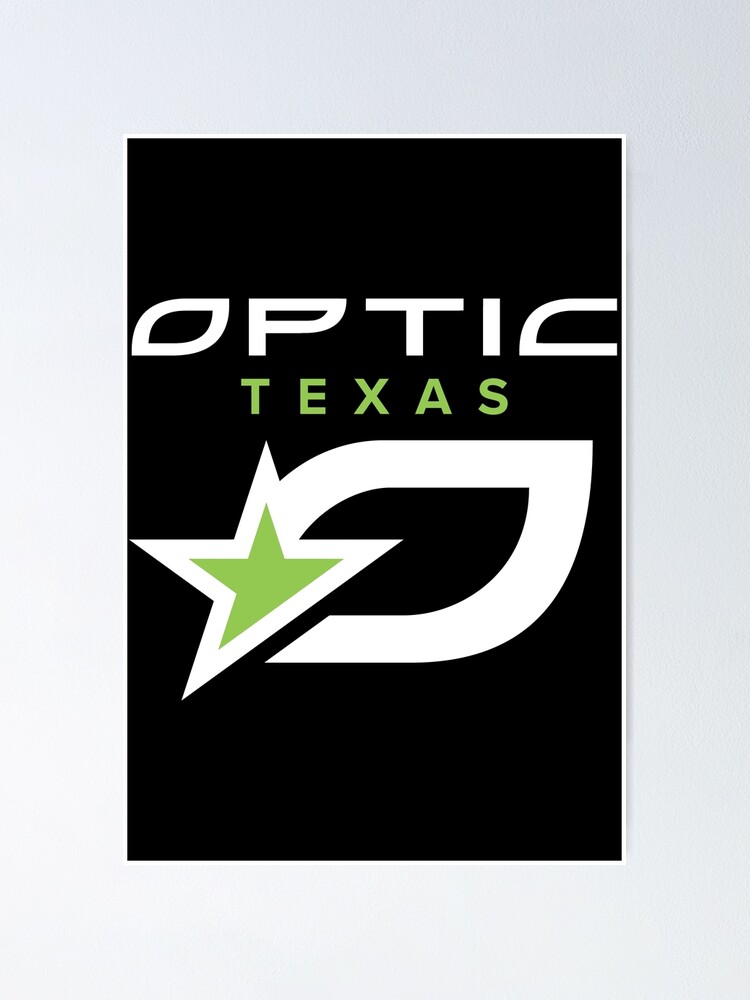 "Optic Texas Merch OpticTexas Logo" Poster for Sale by SalMaiShop ...