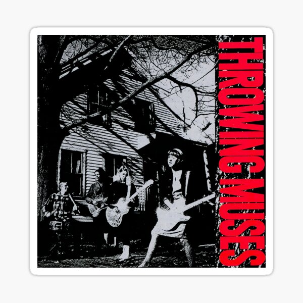 "Throwing Muses" Sticker for Sale by NostalgiaAttic | Redbubble
