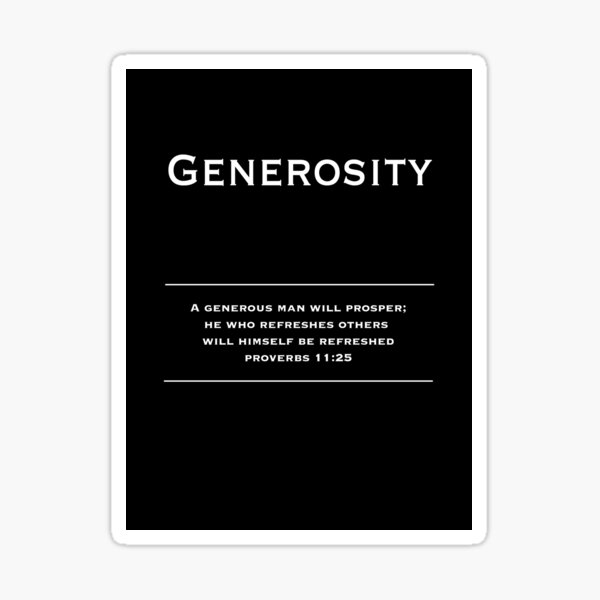 "Generosity - Motivational Inspirational Corporate Office Wall Art ...