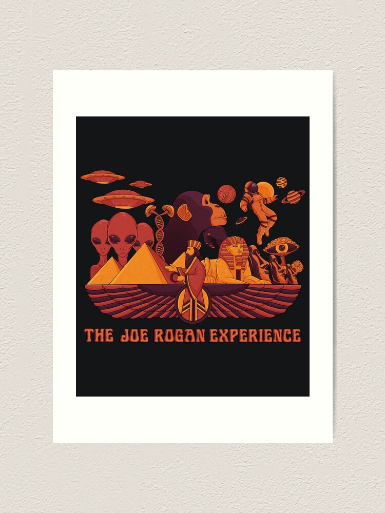 Lámina artística «La experiencia de Joe Rogan - Psicodélico - Teoría ...