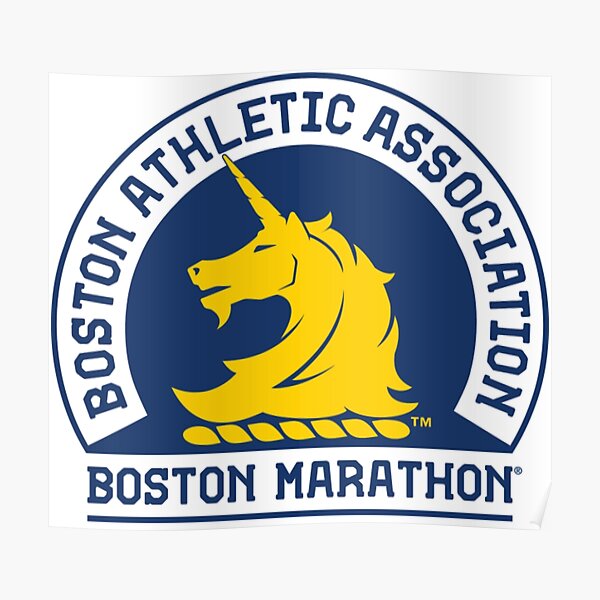 "Boston Marathon 2022" Poster for Sale by vansroom | Redbubble