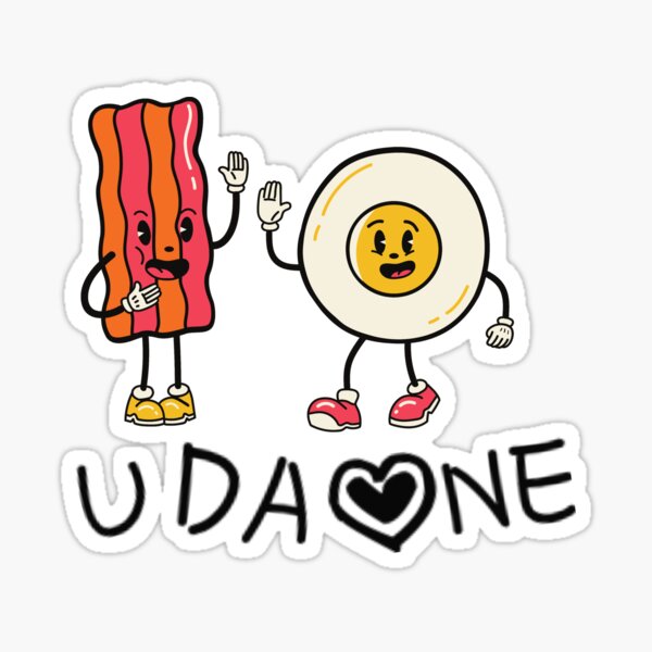 "U Da One Shirt New Cute, Funny and Lovely Design 2022 Bacon and Egg ...