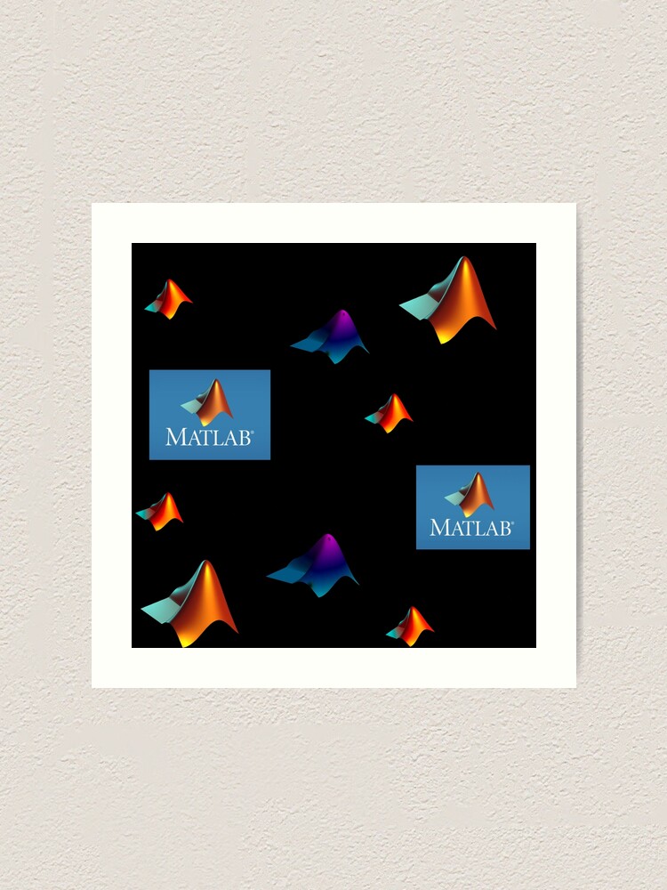 "matlab/mathlab assorted coding language logo" Art Print for Sale by ...