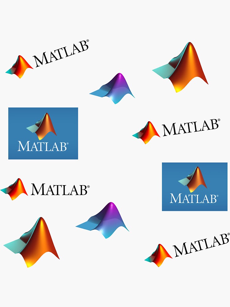 Pegatina «logotipo de lenguaje de codificación surtido de matlab ...