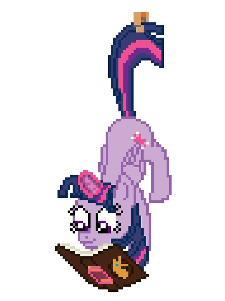 "Hanging Pixel Ponies: Twilight Sparkle" by StarkContrast | Redbubble