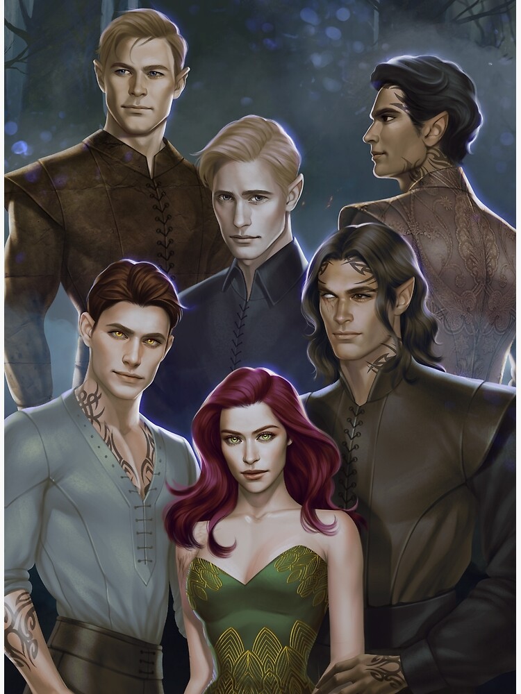 "Bound to the Fae full character art" Poster for Sale by EvaChase ...