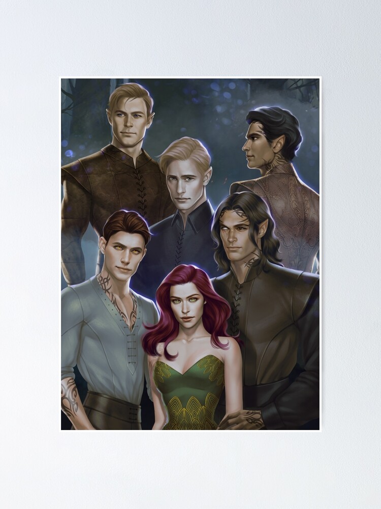 "Bound to the Fae full character art" Poster for Sale by EvaChase ...