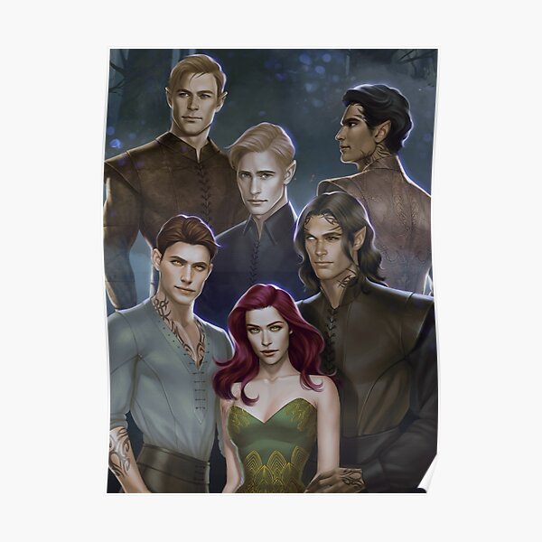 "Bound to the Fae full character art" Poster for Sale by EvaChase ...
