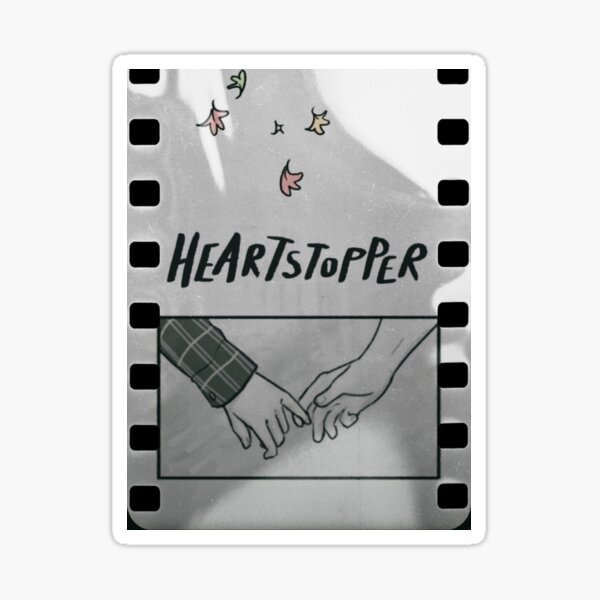 "Heartstopper Hand Holding" Sticker by Mykodesign | Redbubble