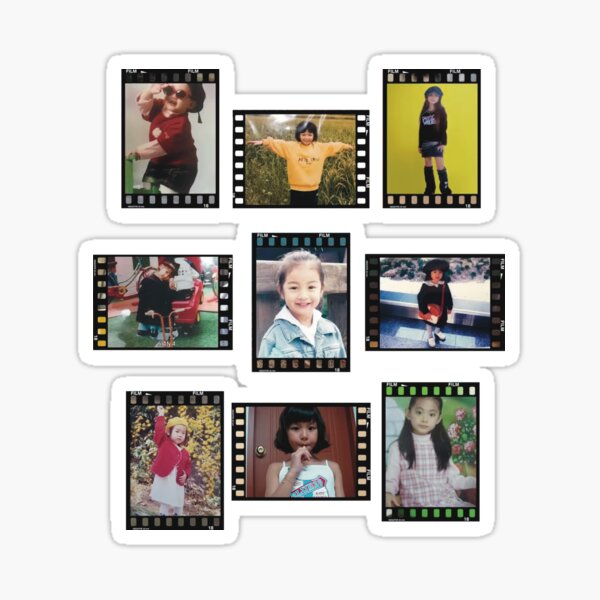 "Kpop pre debut photo sticker" Sticker by tubiganart | Redbubble