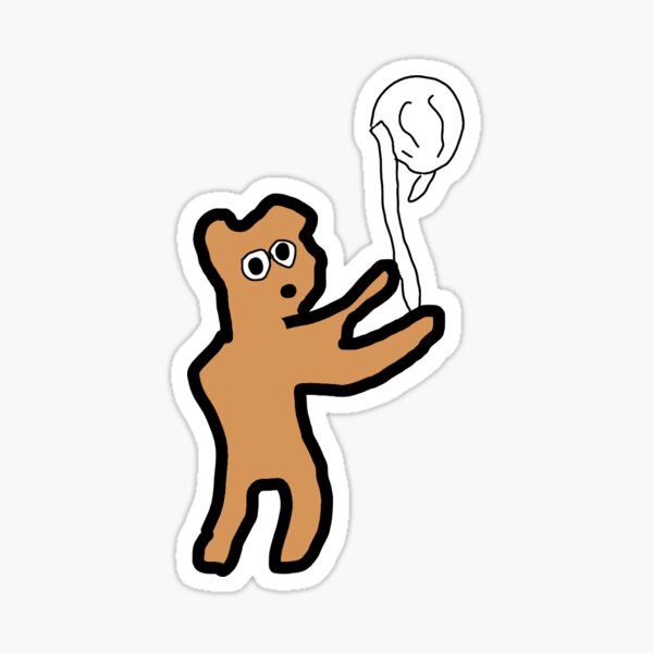 "Cute Cat with string" Sticker for Sale by Ziggrats | Redbubble