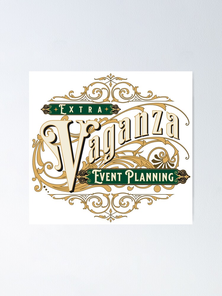 "Extra Vaganza Event Planning - Classic style faux business design with ...
