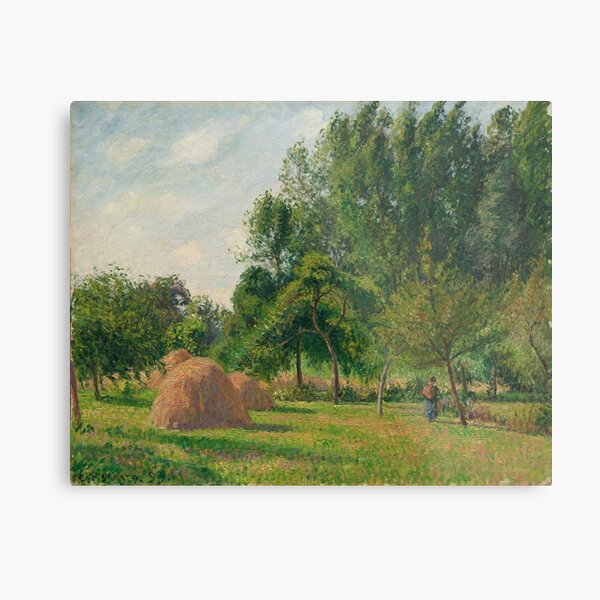 "Haystacks, Morning, Éragny | Camille Pissarro | 1899 Impressionism Art ...