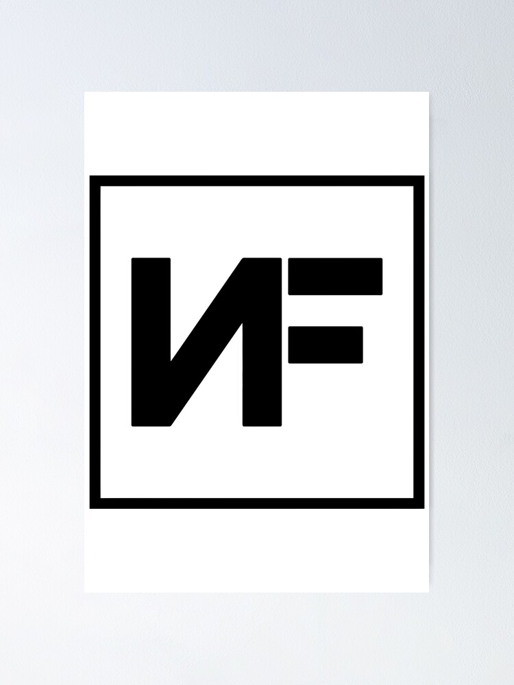 "NF Merch NF Logo" Poster for Sale by RommaniShop | Redbubble