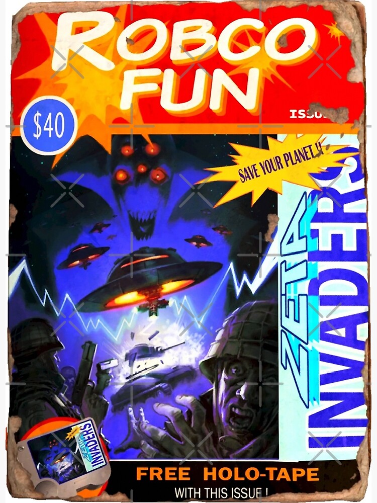 "RobCo Fun : Zeta Invaders - Fallout 76" Poster by Fallout-Lores ...