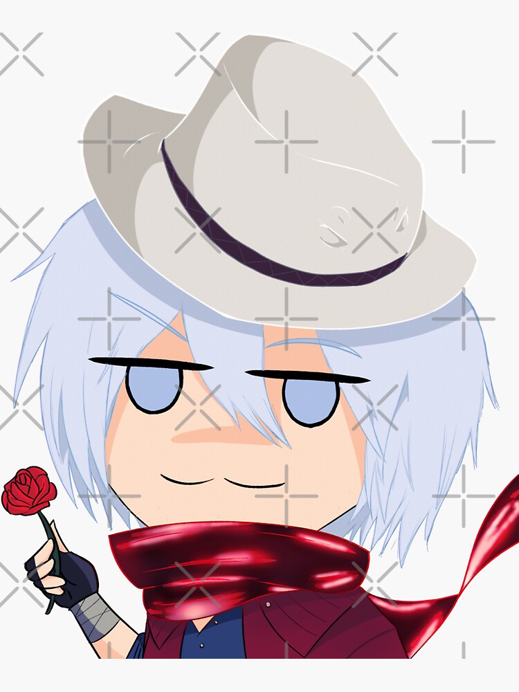 "Dante Smug" Sticker for Sale by SolidusART | Redbubble