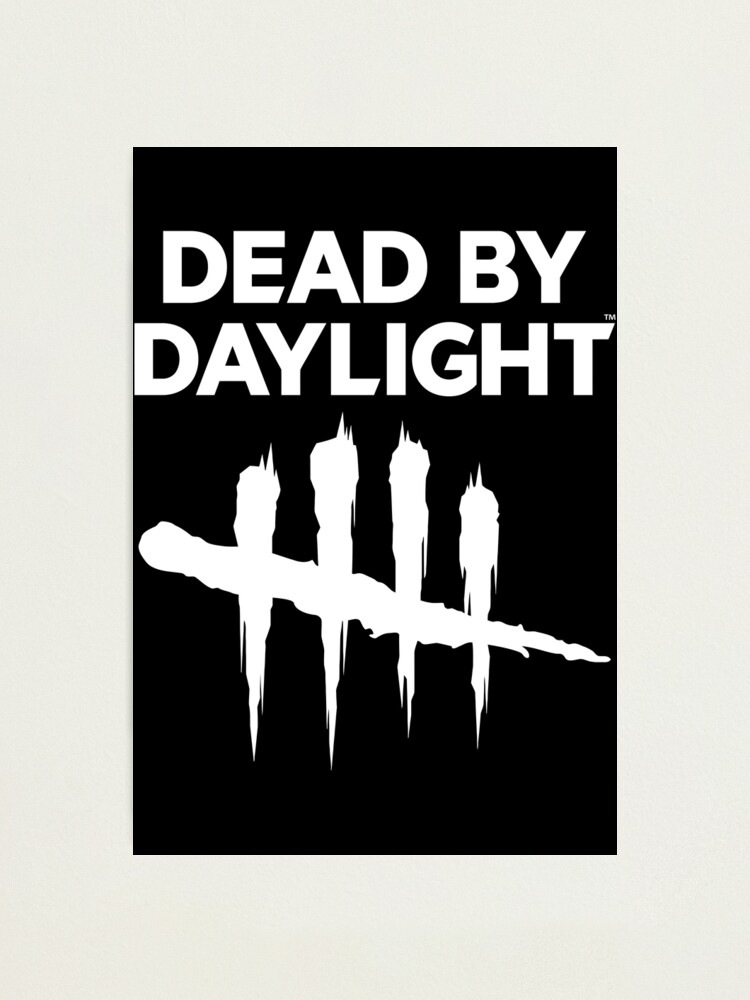 "Dead By Daylight Merch Dead By Daylight Logo" Photographic Print by ...
