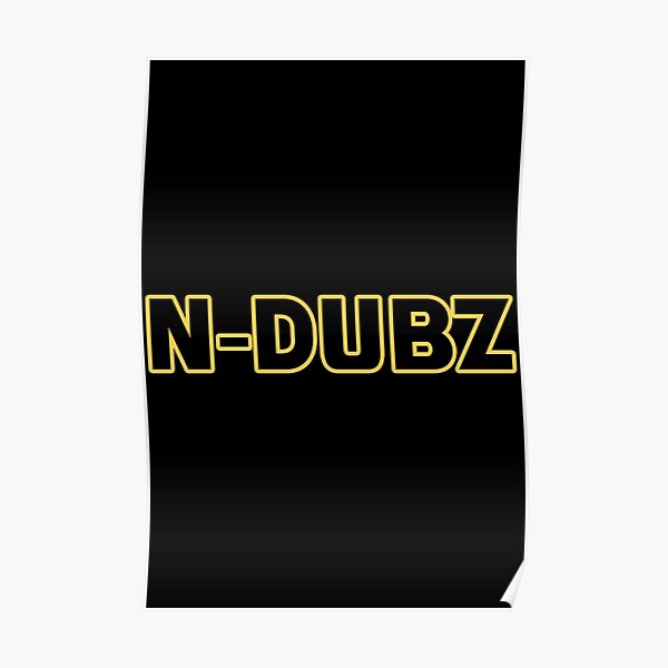 "N Dubz Merch NDubz Logo" Poster for Sale by RommaniShop | Redbubble