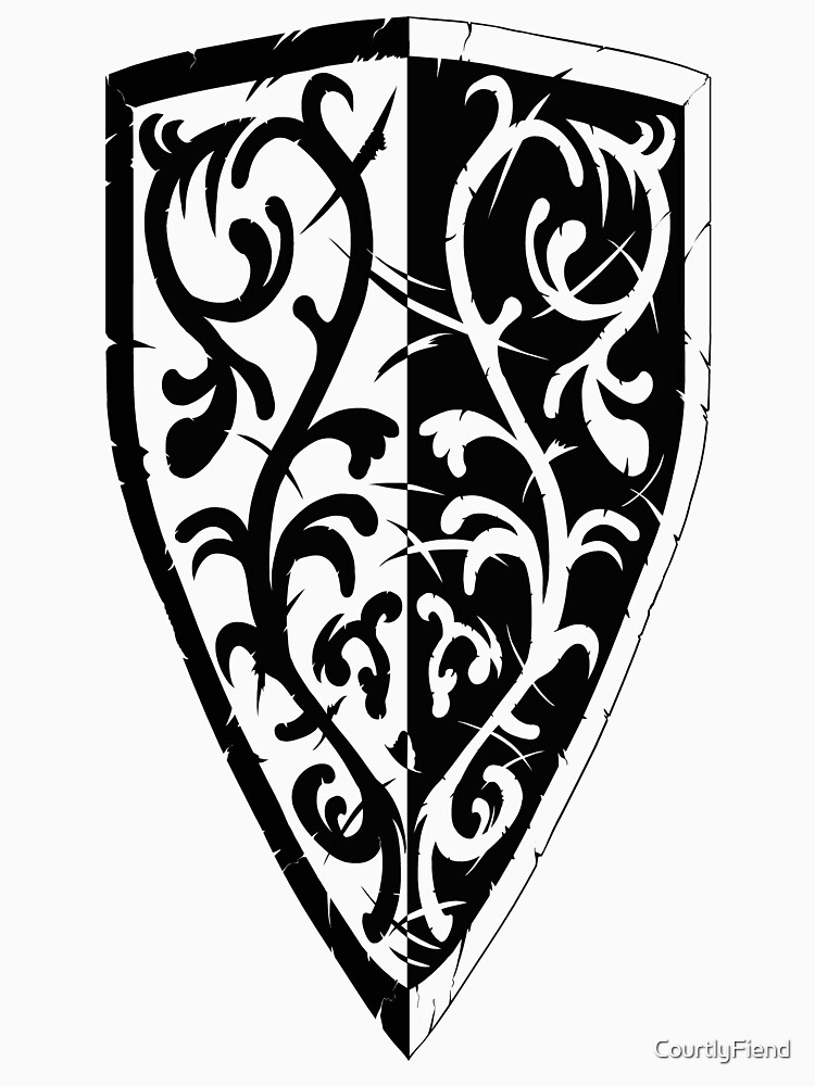 "Grass Crest Shield" T-shirt for Sale by CourtlyFiend | Redbubble ...