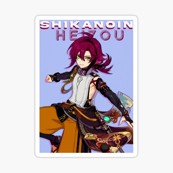 "Shikanoin Heizou - Genshin impact" Sticker for Sale by Omagatoki ...