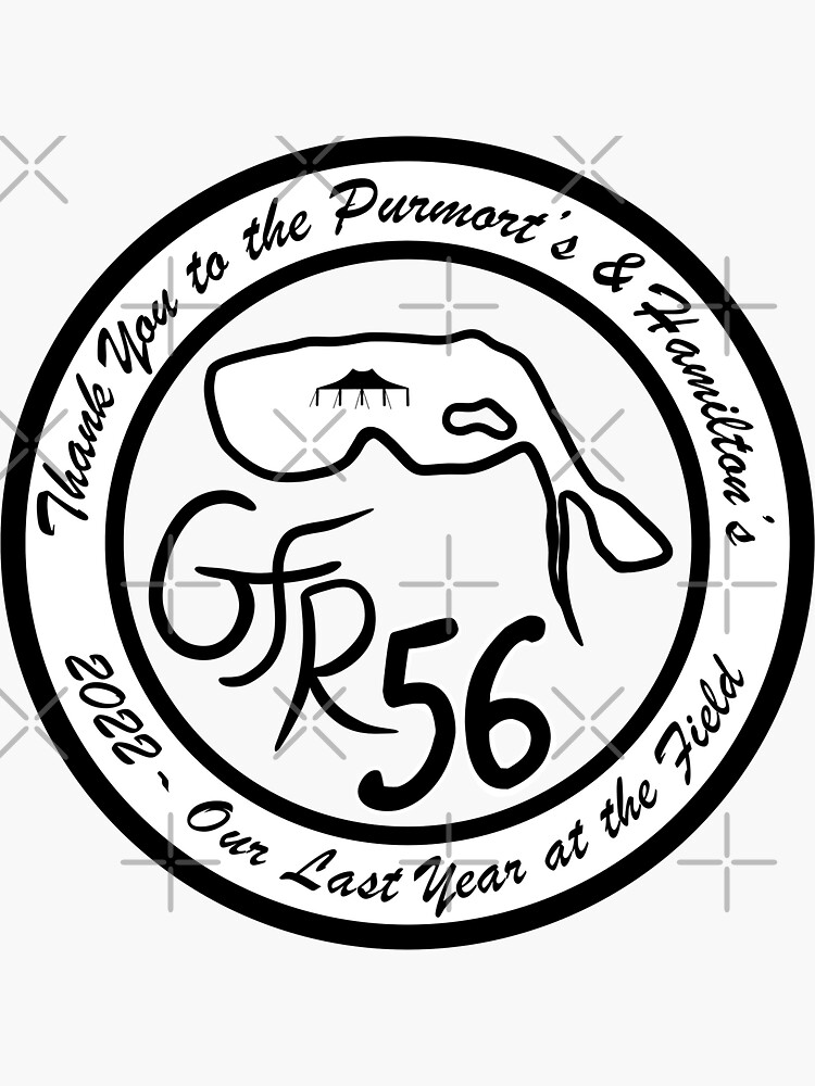 "GFR 56" Sticker for Sale by Bluezorel | Redbubble