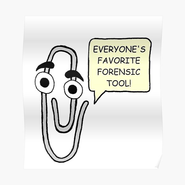 "Clippy" Poster for Sale by stark4n6 | Redbubble