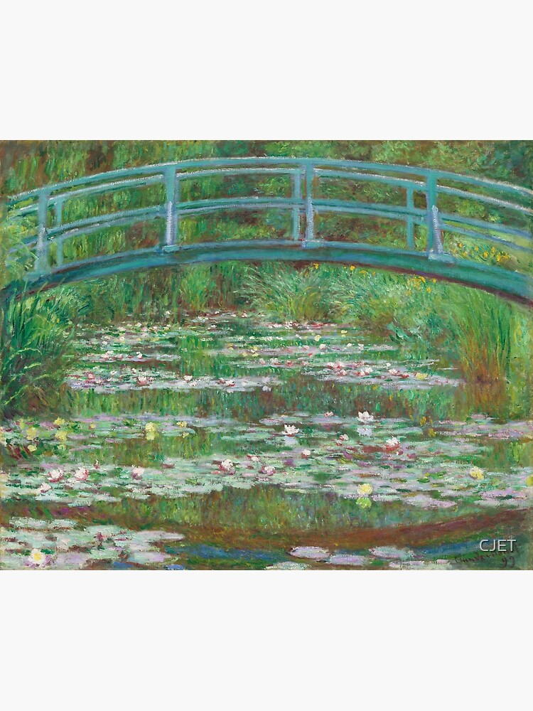 "The Japanese Footbridge | Claude Monet | 1899 Impressionism Art ...