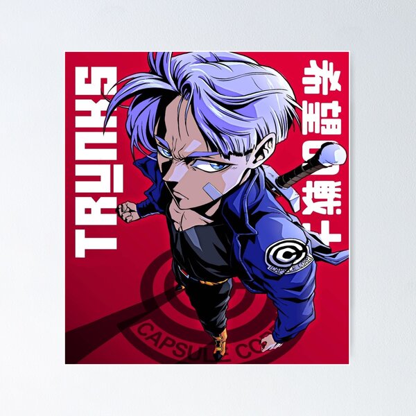 "Dragon Ball Z Trunks" Poster for Sale by christiansee | Redbubble