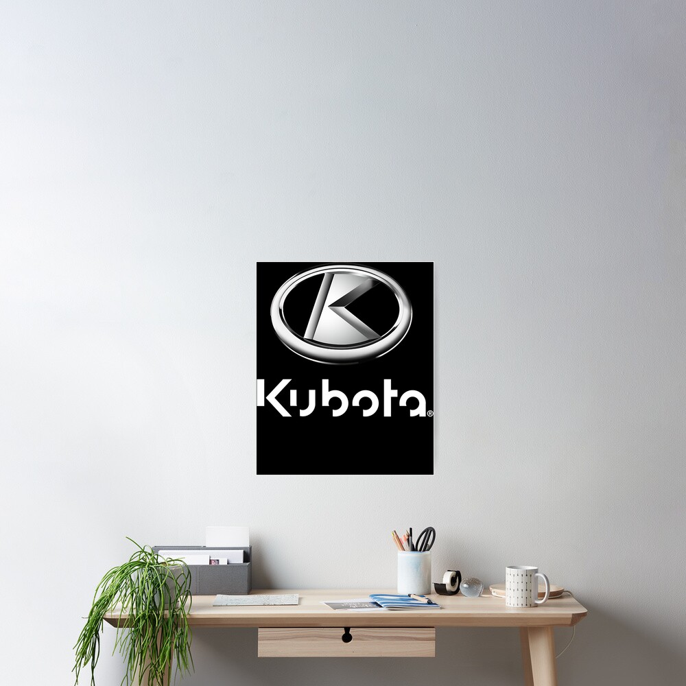 "Kubota Logo " Poster for Sale by marcellambert | Redbubble
